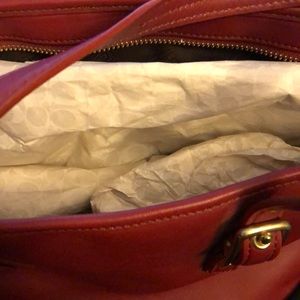 Coach | Bags | Bright Red Coach Bag | Poshmark